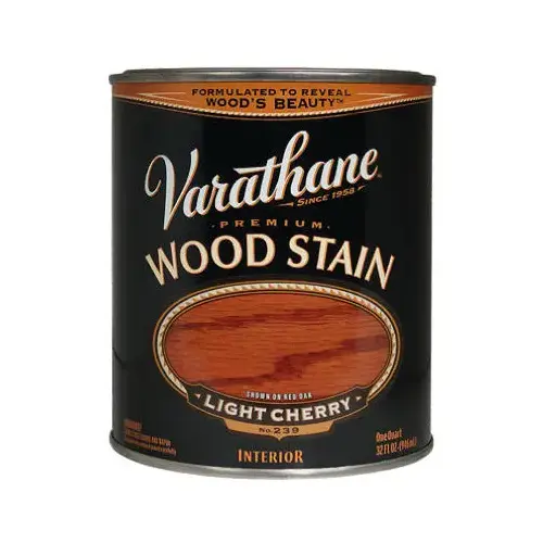 Varathane 211720H-XCP2 Wood Stain Semi-Transparent Light Cherry Oil ...