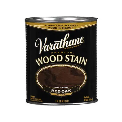 Varathane 211723H-XCP2 Wood Stain Semi-Transparent Red Oak Oil-Based ...