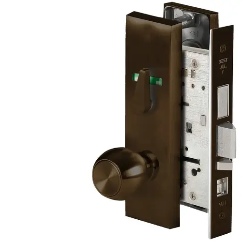 BEST 45H7AB4M690VIT Grade 1 Office Mortise Lock, Visual Thumbturn ...