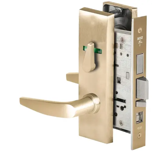 BEST 45H7AB16M606VIT Grade 1 Office Mortise Lock, Visual Thumbturn ...