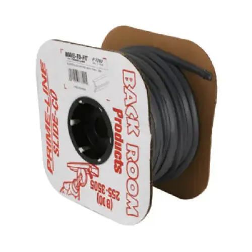 Make-2-Fit P 7792 Glass Glazing Spline, 15/64 in W, 0.395 in Thick, 200 ...
