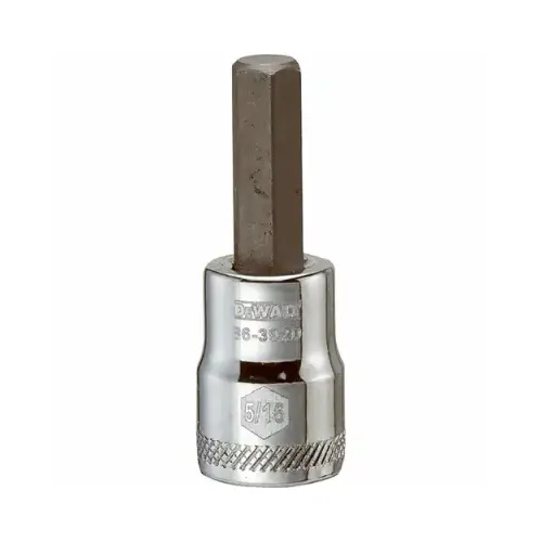 DEWALT DWMT86392OSP Fractional Hex Bit Socket, 5/16 in Tip, 3/8 in ...