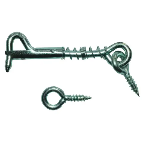 ProSource LR-411-PS Gate Hook and Eye, 1/8 in Dia Wire, 2-1/2 in L ...