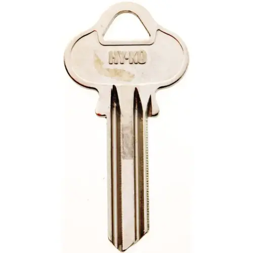 Hy-Ko 11010L1 Key Blank, Brass, Nickel, For: Lockwood Cabinet, House ...