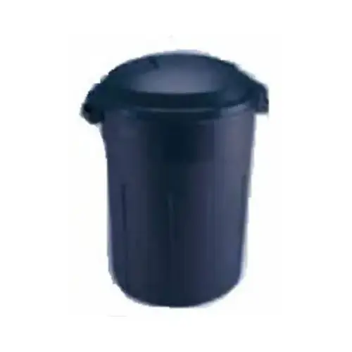 Rubbermaid FG289487BLAZB-XCP8 FG2894FFBLAZB Refuse Container, 32 gal ...