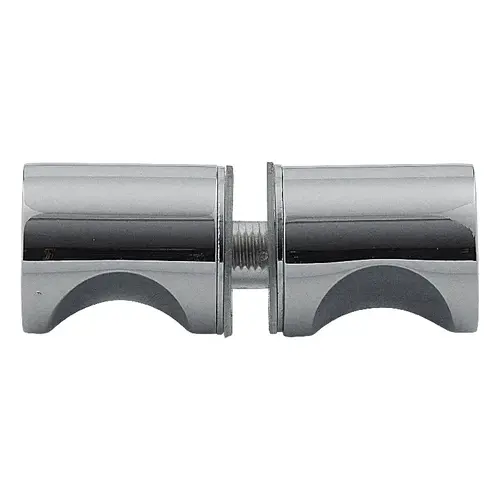 Brixwell KCTBTBC Crescent Series Glass Door Knob With Notch Back to ...