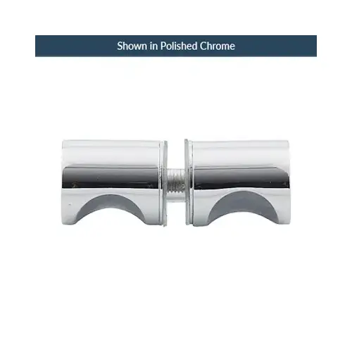 Brixwell KCTBTBMB Crescent Series Glass Door Knob With Notch Back to ...
