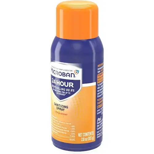 MICROBAN 28078 Microban Microban Aerosol Citrus, 2.8 Ounce, 8 Per Case ...