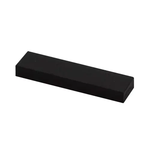 FHC TSB563 1/4" x 1/2" x 2" Thermoplastic Rubber Setting Block 90 Shore ...