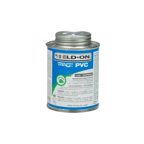 Weld-On 10282 8oz 795 Clear Medium Body Flex Pvc Cement Buy Now