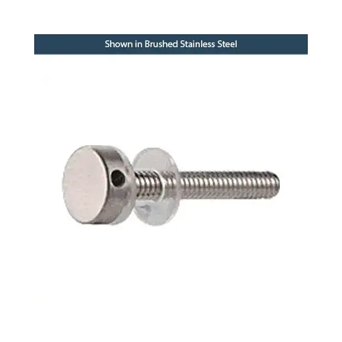 Brixwell CAP114C Custom Finish Cap Assembly for 1-1/4" Custom Standoff ...