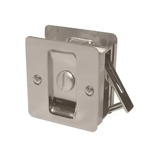 Weiser 9W10310-010 Square Pocket Door Lock Series Privacy, Universal ...