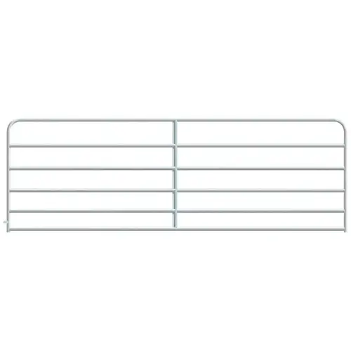 Alligator Brand 14230467 Gate 6-Bar Round Corner 12ft - Galvanized Buy Now