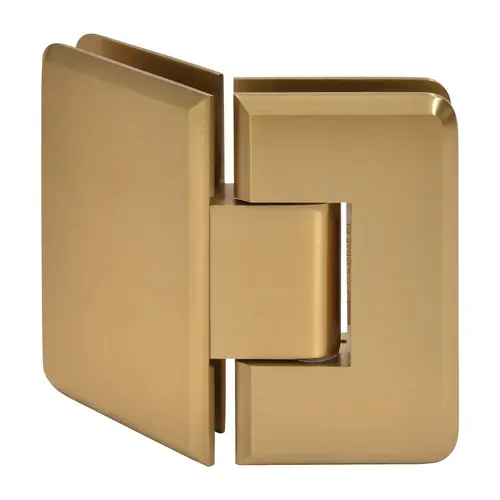 CRL C0L045MG Modern Gold Cologne 045 Series 135 degree Glass-to-Glass ...