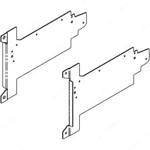 Blum-USA 20F7001 Aventos HF Mounting Bracket Set, Zinc Buy Now