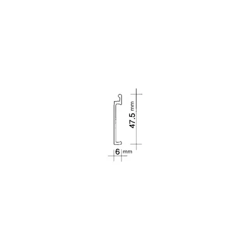 Pro Value Series 883-55-24 ALMOND-PLASTIC HANGING RAIL COVER Buy Now