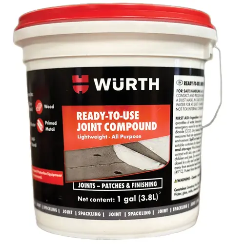 Wurth COMPOUNDGAL JOINT COMPOUND RTU GALLON Off-White - pack of 2 Buy Now