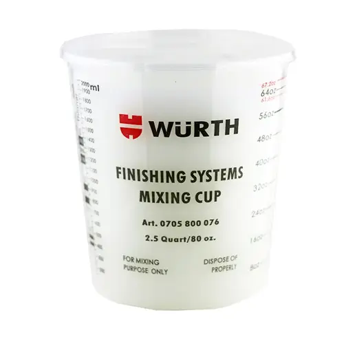 Wurth 0705800076961 200 MIXING CUP DISPOSABLE 2.5 QUART Buy Now