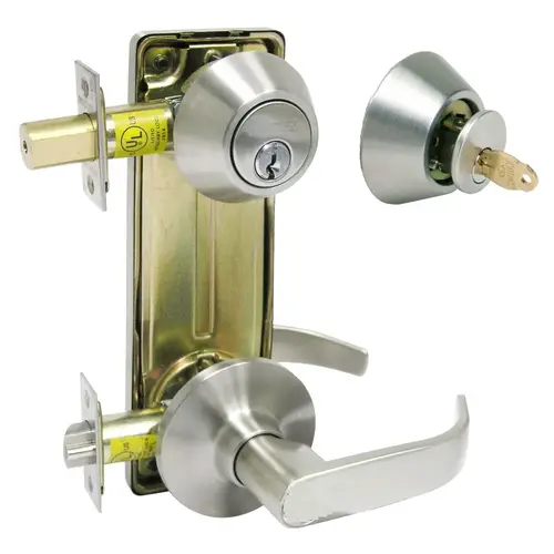 Pamex FINP35D8 Passage Single Locking with Removable Cylinder Deadbolt ...