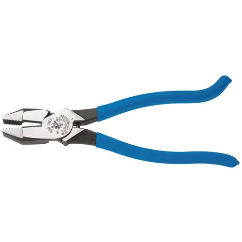 Klein Tools D2000-9ST Ironworker's Side-Cutting Square Nose Pliers, 9. ...
