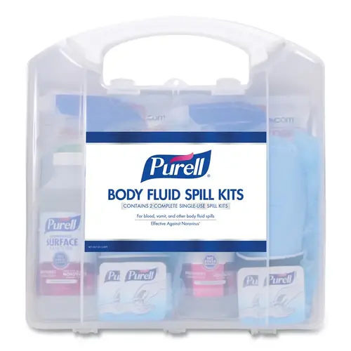 PURELL 384101CLMS Body Fluid Spill Kit, Remove Body Fluid Spills ...