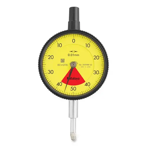 MITUTOYO 2929AB62 Series 2 Standard Dial Indicator, 40-0-40 Dial, 0.01 ...