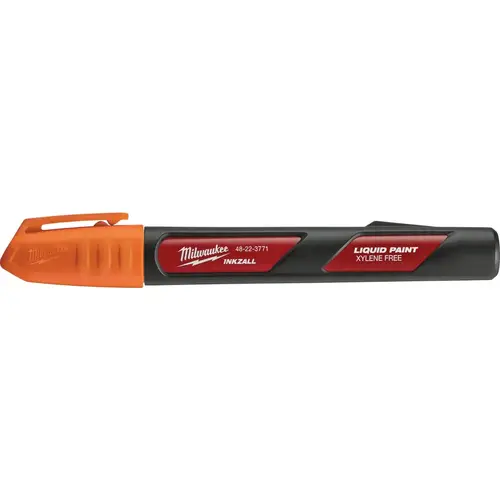 Milwaukee 48-22-3771 INKZALL Nib Point Orange Liquid Paint Job Site ...
