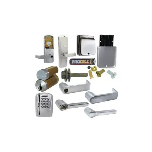 Schlage Electronics AD200-CY70MSK-LAT626-RD C 8B KIT - Mag-Stripe ...