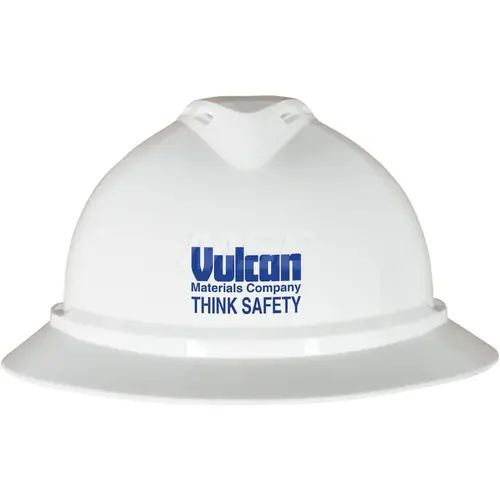 MSA 10167911-BL7278 Hard Hat: Heat Protection, Full Brim, Class C, 4 ...