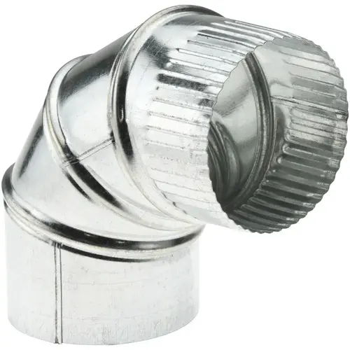 Value Collection 15004006 4" ID, Galvanized Duct Round Adjustable ...