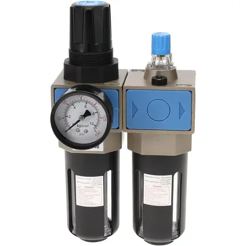 ProSource UFR/L-03N FRL Combination Unit: 3/8 NPT, Intermediate with ...