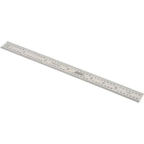 SPI 13-882-6 Steel Rule: 6" OAL, 5R Graduation, Flexible, 1/2" OAW ...