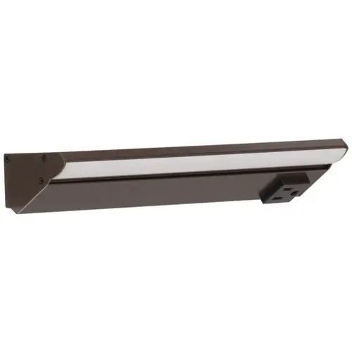 Task Lighting LP10-T6R5W-BBZ 10-1/2" RM Series Lighted Power Strip, 600 ...