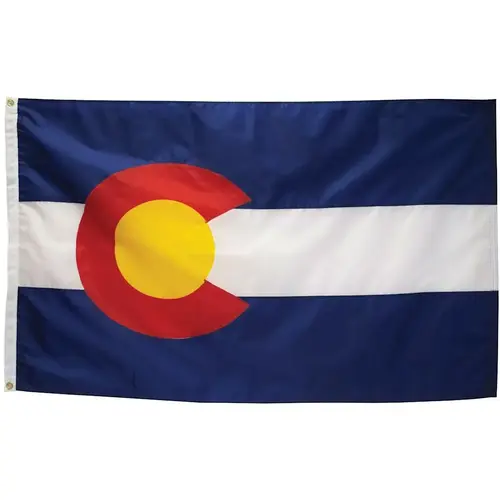 Valley Forge 46222060 Valley Forge Flag State Flag Colorado 6 ft X 4 ft ...