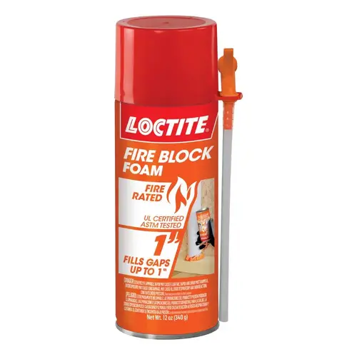 Loctite 2866858 Loctite Fire Block Foam, Orange, 12 Oz Buy Now
