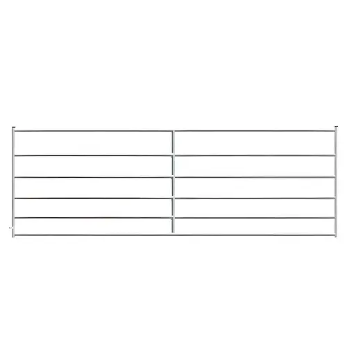 Alligator Brand 14230170 Gate 6 Bar Square Corner 12 ft Length Steel ...