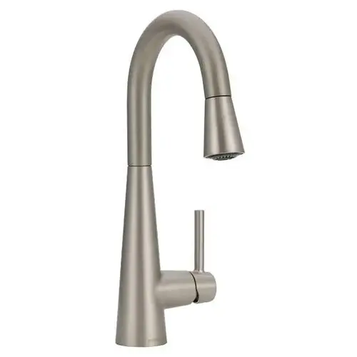 Moen 7664SRS Spot Resist Stainless One-Handle Bar Faucet Model 7664srs ...