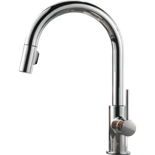 Delta 9159-DST Trinsic Pull-Down Kitchen Faucet, 1.8 Gpm, 8" Center ...