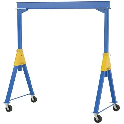 Vestil FHSN-6-10 4000 Lb Capacity Blue Steel Fixed Height Knockdown ...
