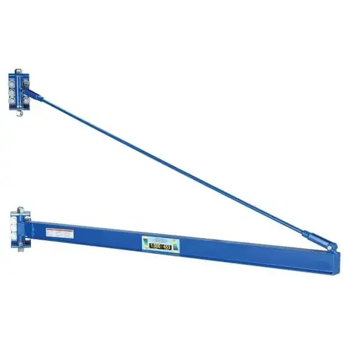 Vestil JIB-HC-20 2000 Lb Capacity Blue Wall-Mounted Tie Rod Jib Crane ...