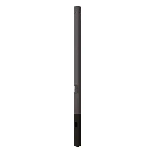 Ledsion 25ft direct burial pole 25ft 4*4 inch Square Steel Light Pole ...