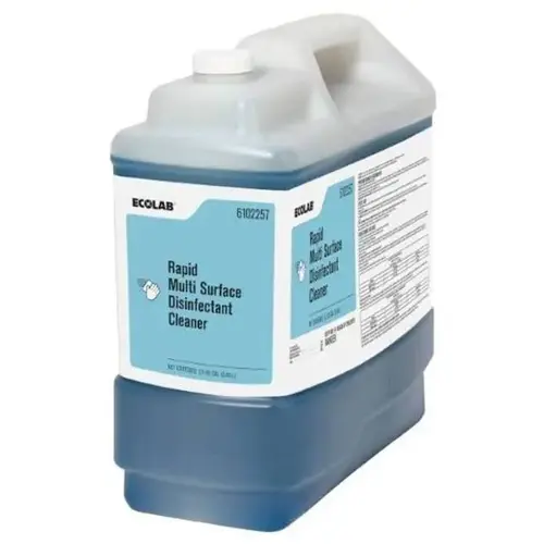 ECOLAB 6102257 Rapid Disinfectant Cleaner 2.5 GAL Multi Surface Liquid ...