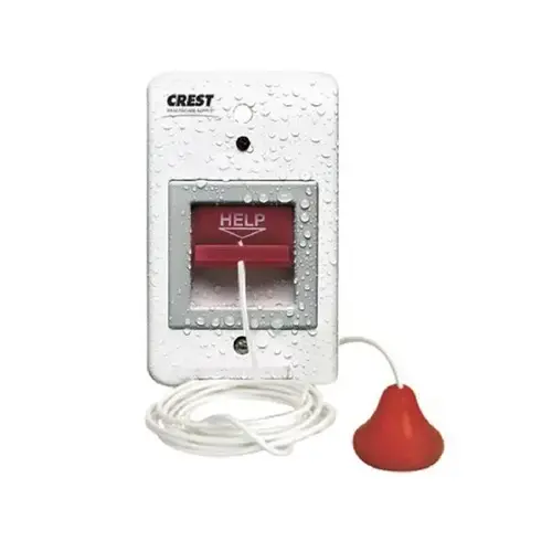 Crest Healthcare E-104-1WPCC Nursecall Pull Cord Station With Call ...