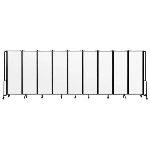 National Public Seating RDB6-9CA Room Divider 6 ft Height 9 Sections ...