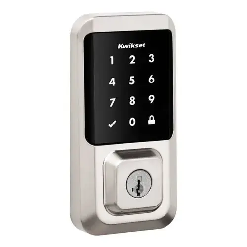 Kwikset 99390-001 Halo Touchscreen Wi-Fi Enabled Smart Lock, Satin ...