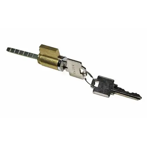 Generic 16 133 Sliding Glass Door Cylinder Lock W 2 Keys Solid Brass 1337