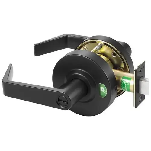 ASSA ABLOY AU-YPL02 -BSP Cylindrical Lock With Indicator Status, Black ...