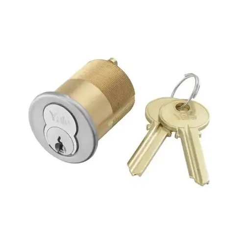 Yale 086578 1-1/2 Lfic Mortise Cylinder With Core 2 Keys Aluminum Buy Now