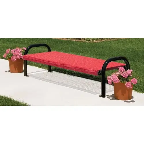 UltraSite 966P-V6-RED Portable/Surface Mount Ultra Bench, Red Steel, 6 ...