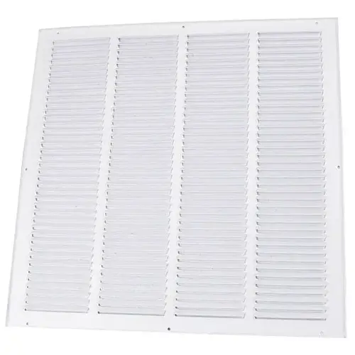 GENERIC PRIVATE BRAND 255236 20x20 In. Return Air Grille (White) Buy Now